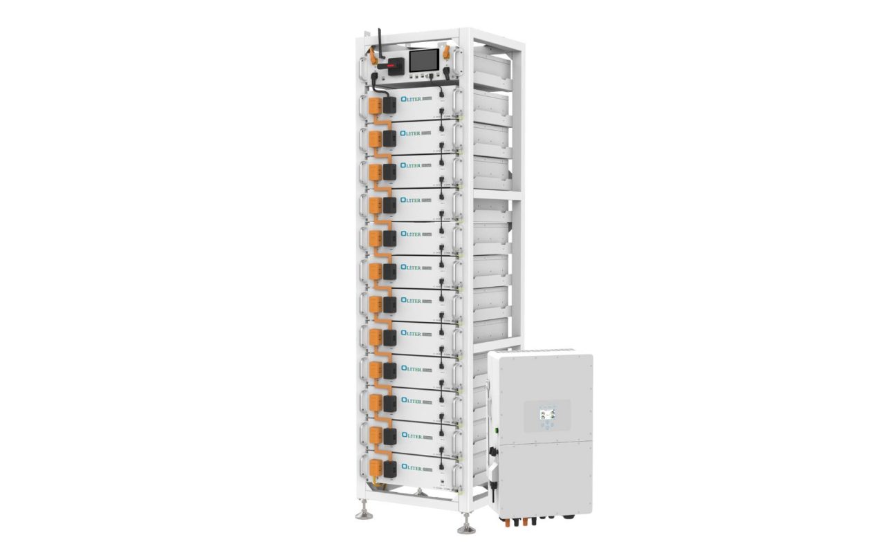 Deye 50kW High Voltage 3 Phase Hybrid Inverter + Oliter 50kWh High ...